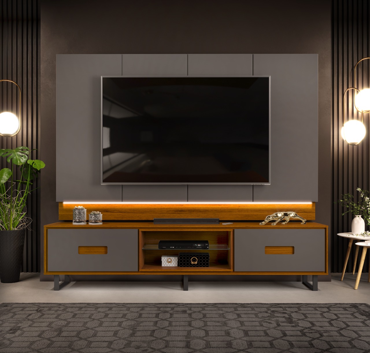 Bancada e Painel Madri 2400 mm