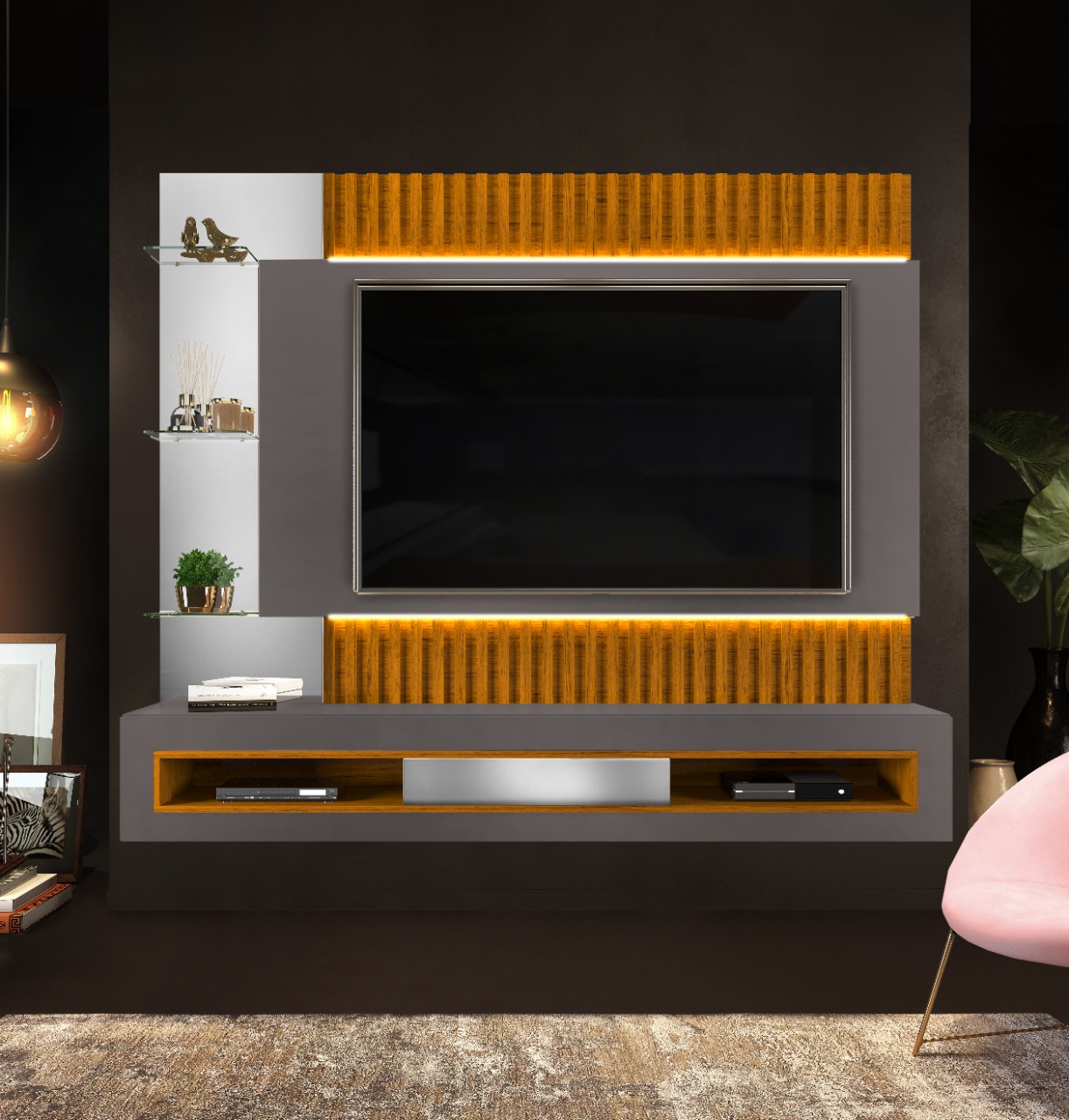 Retti Tv Wall Panel 2114 mm