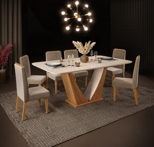 Mesa Viena 1360x796mm redonda