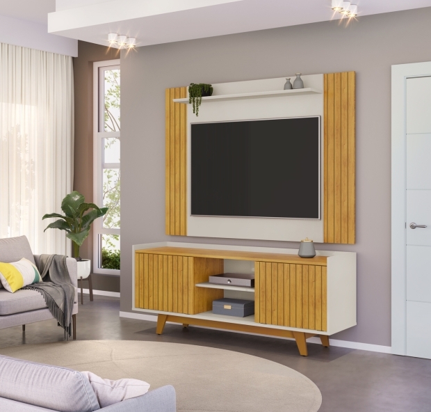 Rack Olimpic 1800 mm e Painel Lume 1790 mm